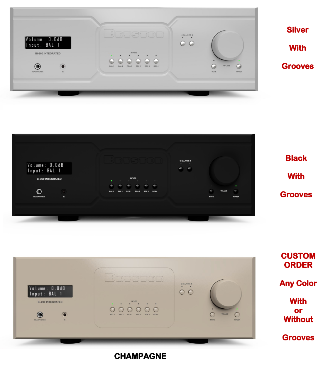 Bryston Bi-200 Integrated Amplifier – Audioshop